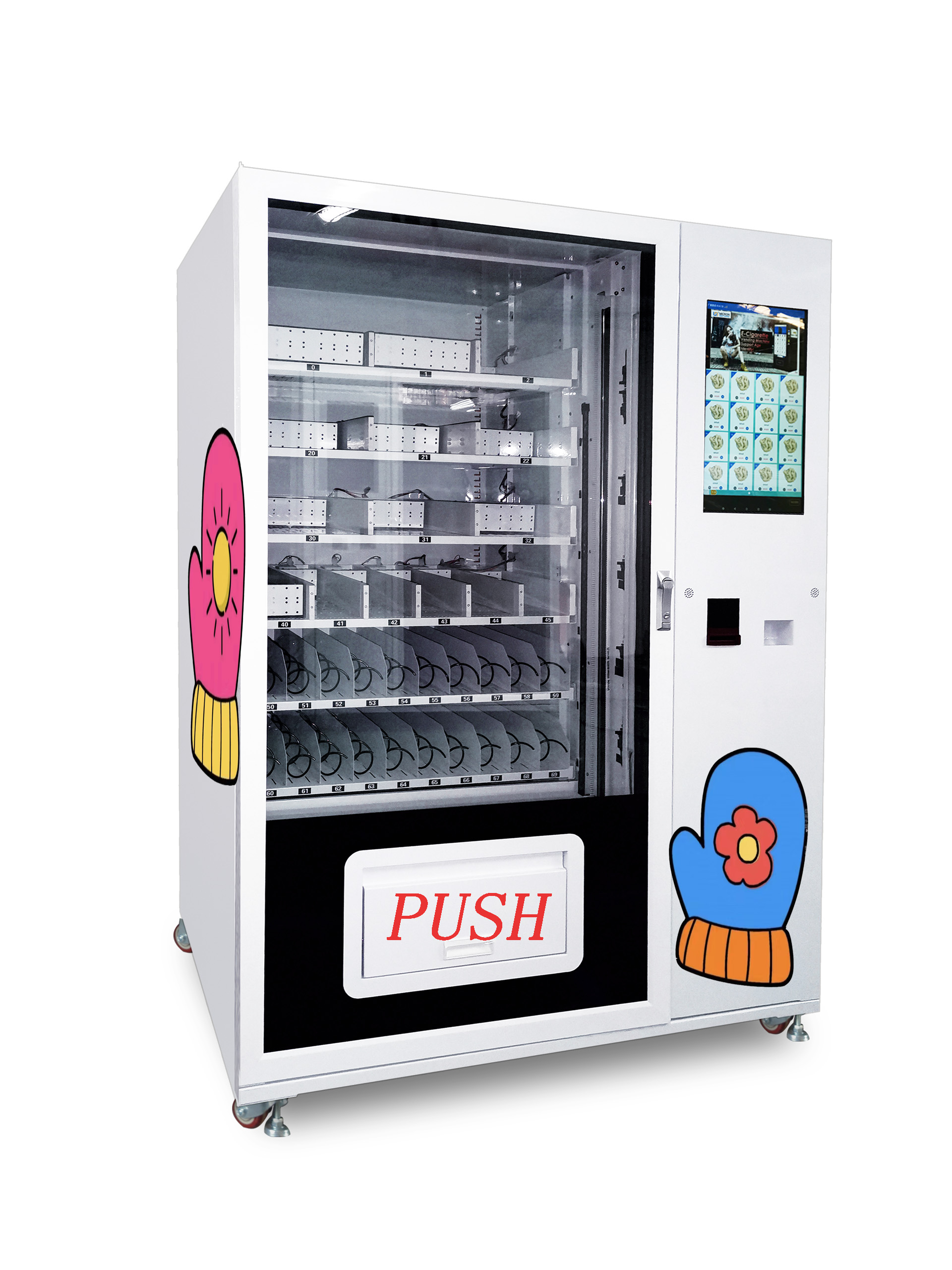 costume glove and clothing vending machine business for factory and outdoor